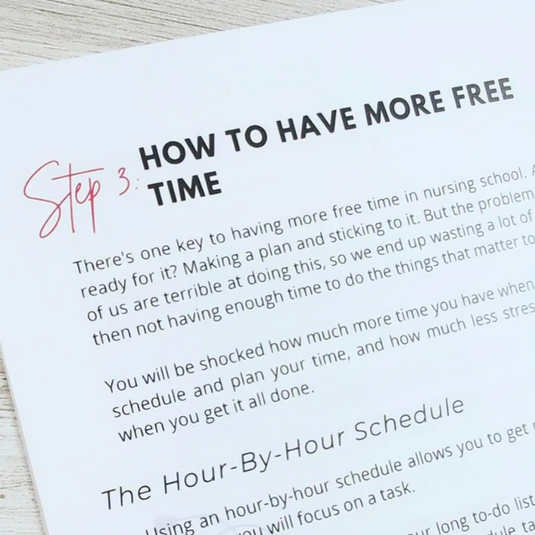 The Nursing School Life Map and 5-Month Undated Planner – The Nursing ...