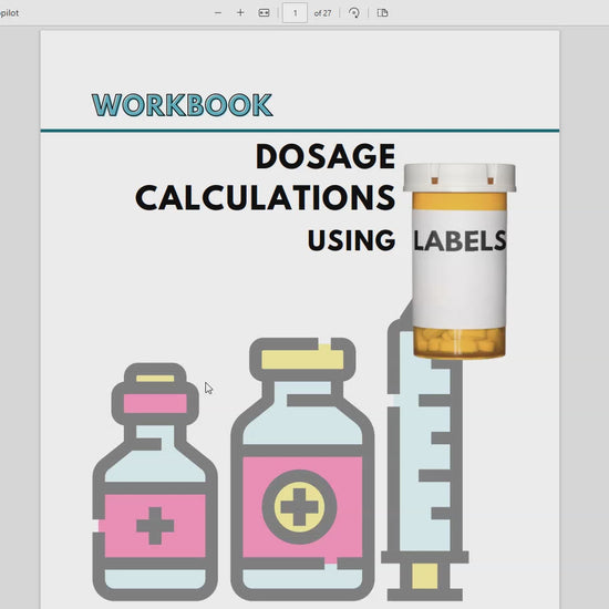 Dose Calc System – The Nursing School Shop