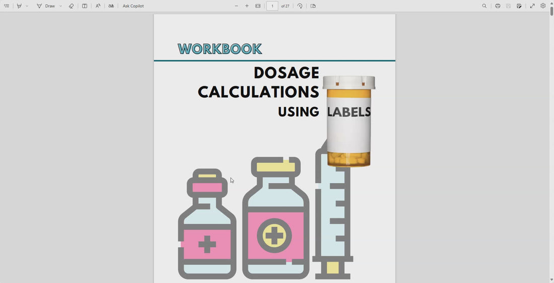 Dose Calc System – The Nursing School Shop